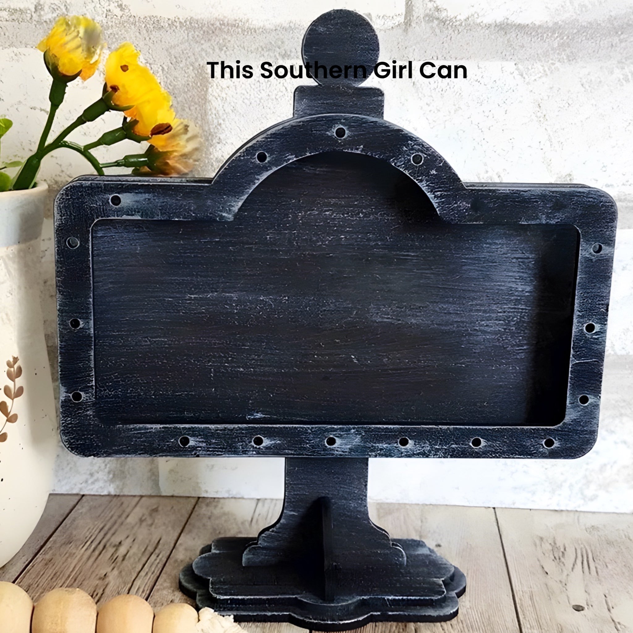 Mini Drop In Sign Post Unfinished Wood Kit – This Southern Girl Can's ...