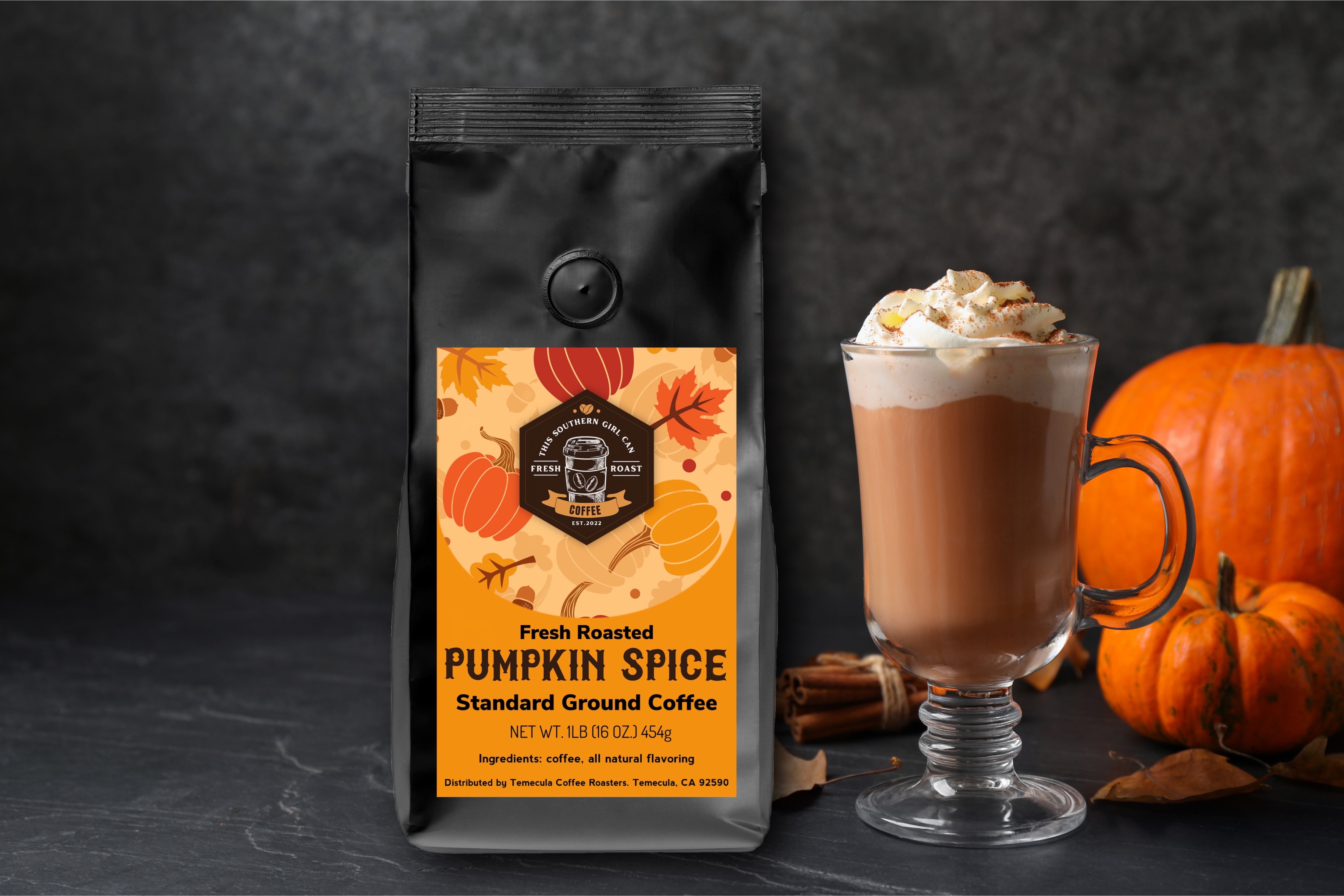 Pumpkin Spice Premium Ground Coffee – This Southern Girl Can's General ...